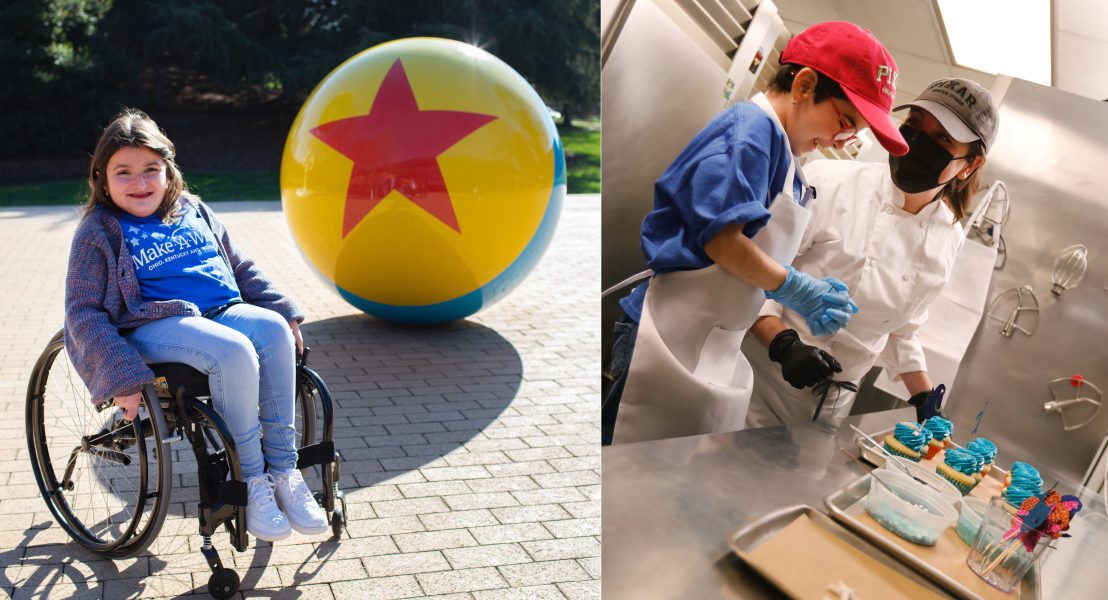 Pixar and Make-A-Wish® Team Up on Two Special Wishes - Disney Impact