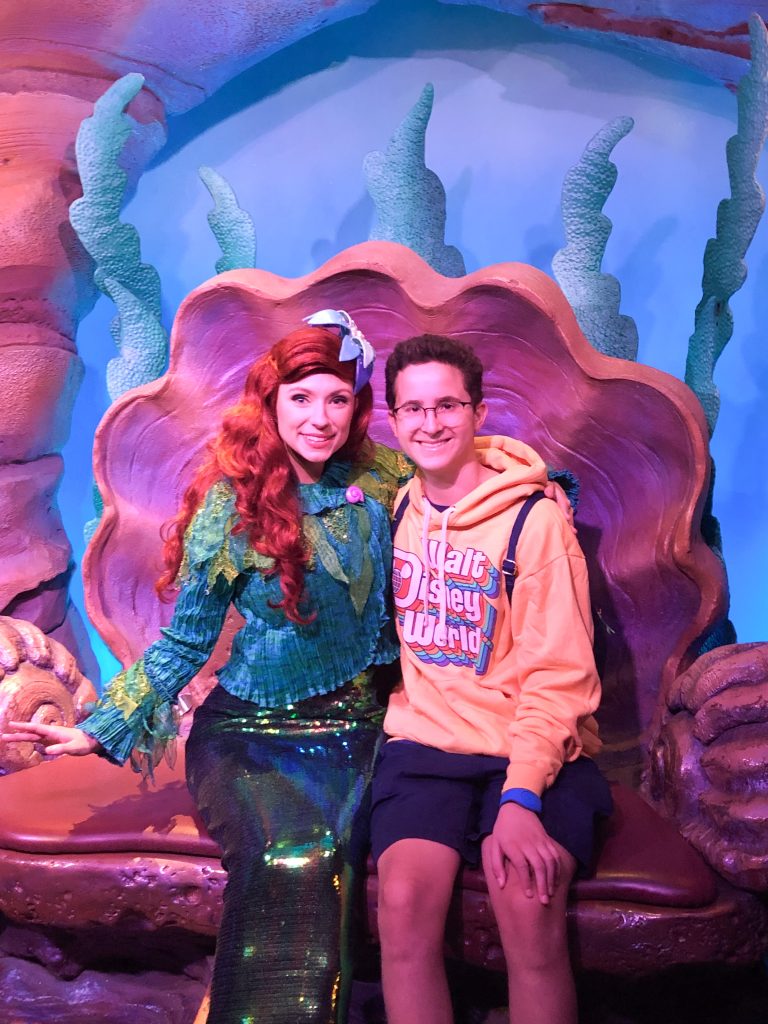 A Disney’s Ariel-Inspired Journey From Make-A-Wish® Kid to Disney Cast ...
