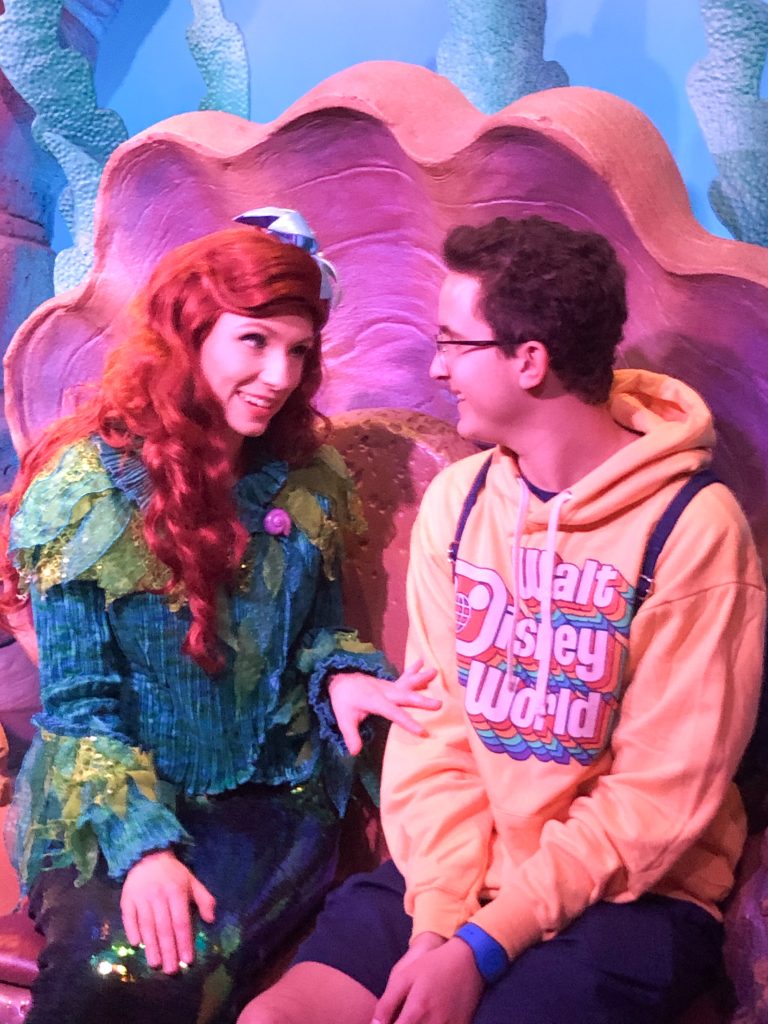 A Disney’s Ariel-Inspired Journey From Make-A-Wish® Kid to Disney Cast ...