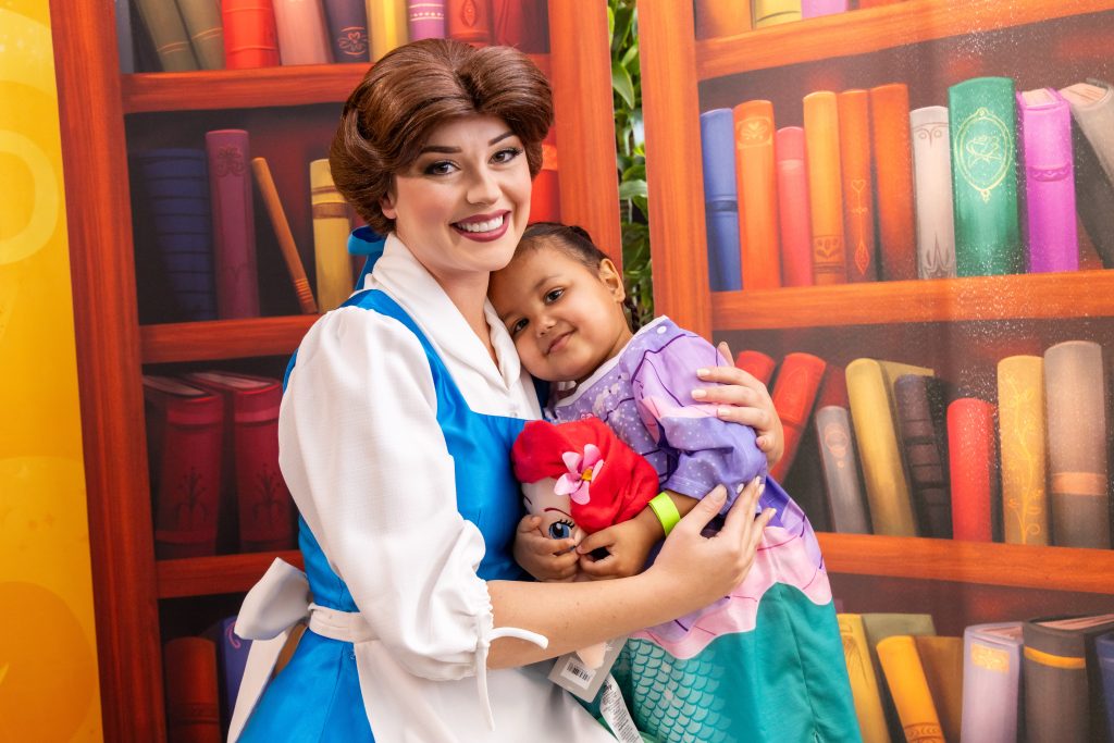 Disney Hosts Princess Party at AdventHealth for Children in Orlando