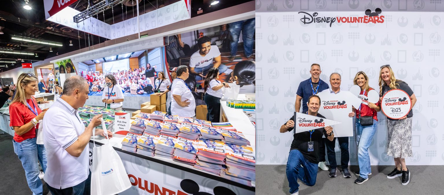 Fans Become Honorary Disney VoluntEARS at D23