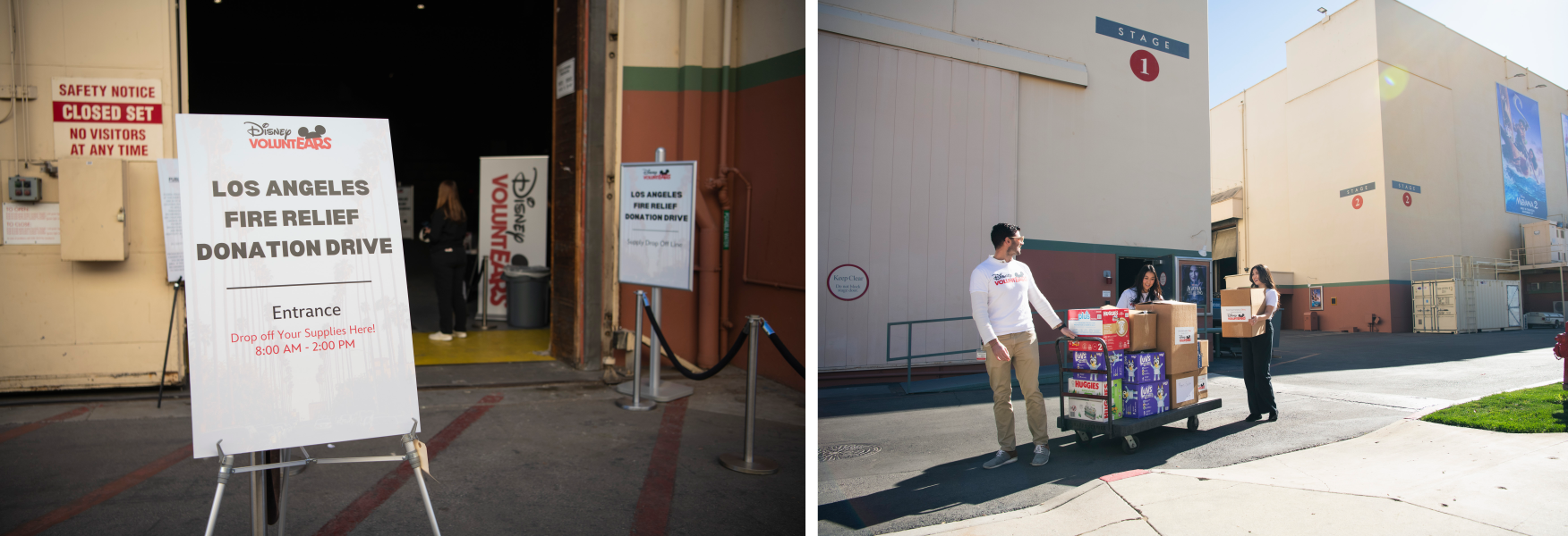 Disney Hosts Donation Drives for LA Fire Relief